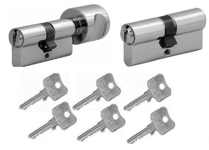 Zamki Master Key - system jednego klucza » Komplet wkładek WILKA W235 ...